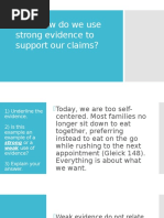 Transition, Lead-In, Quote (TLQ) Using Quotes in Essays | PDF