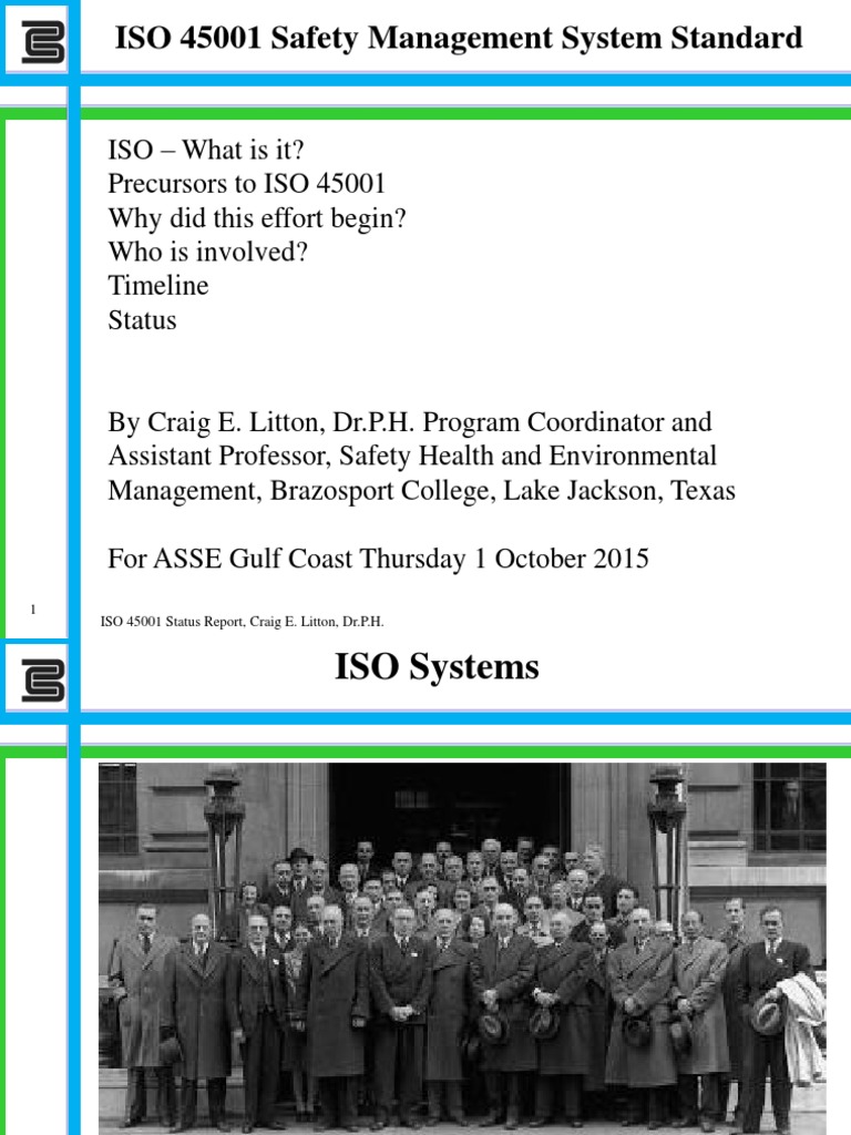 ASSE GC ISO 45001 Oct 2015 | PDF | General Agreement On Tariffs And ...
