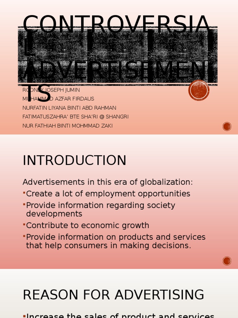 Controversial Advertising Practices | PDF | Minstrel Show | Advertising