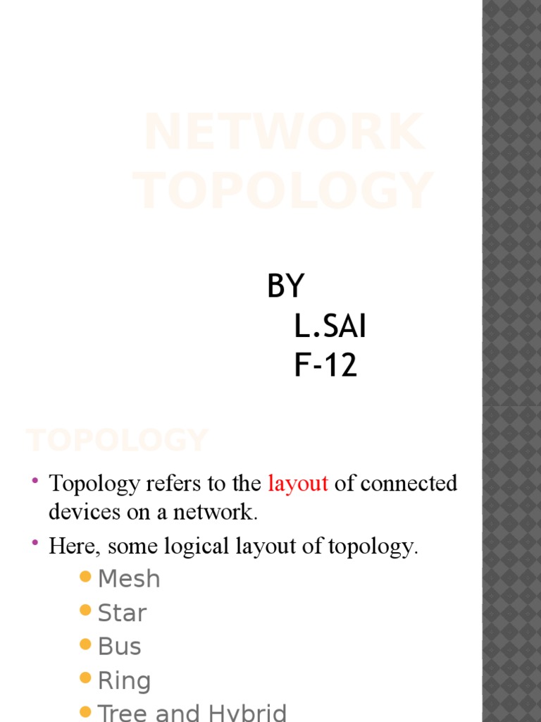 Network Topology | PDF | Network Topology | Telecommunications Engineering