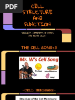 Cell Rap Lyrics | PDF | Cell (Biology) | Cytoplasm