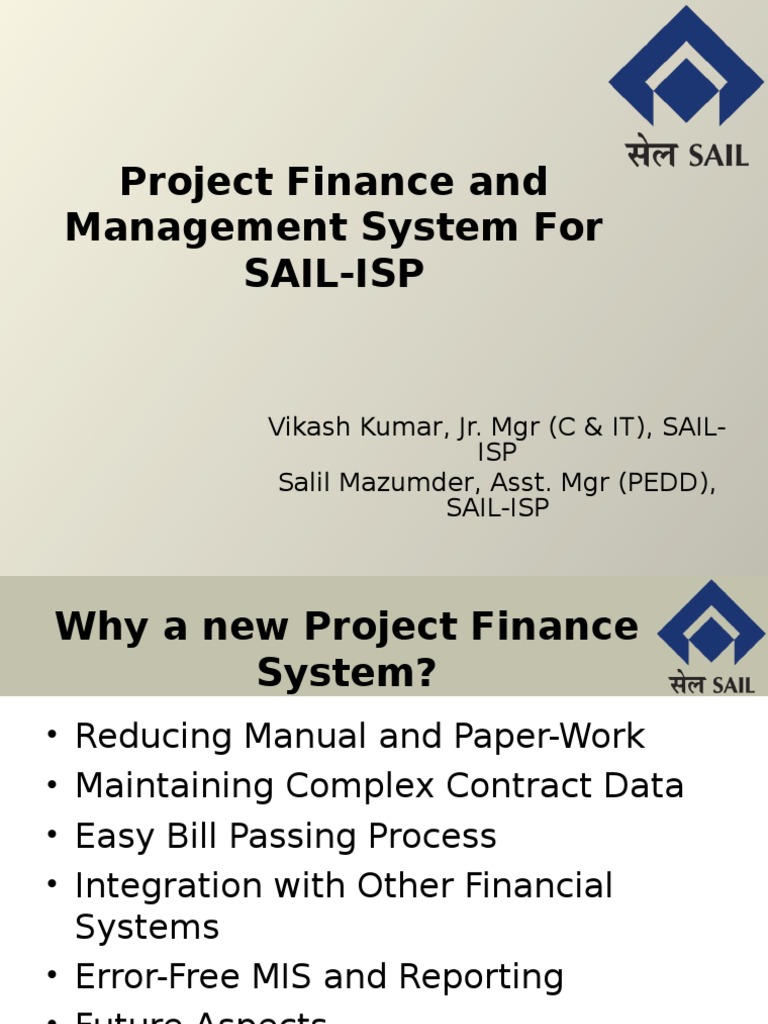 Project Finance and Management System | PDF | Business | Finance ...