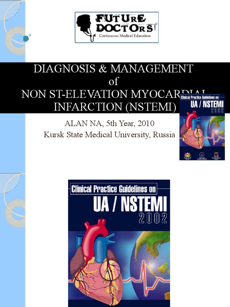 Diagnosis & Management of Nstemi | PDF | Myocardial Infarction | Medical Specialties