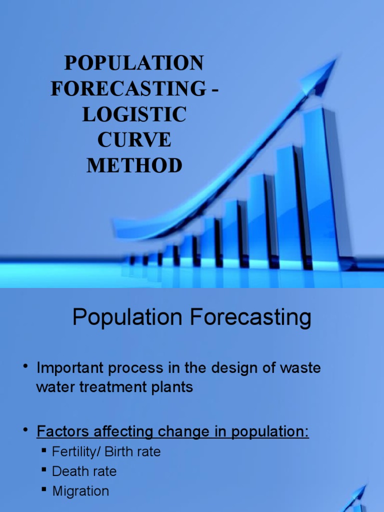 Population Forecasting - Logistic Curve Method | PDF | Teaching Methods & Materials