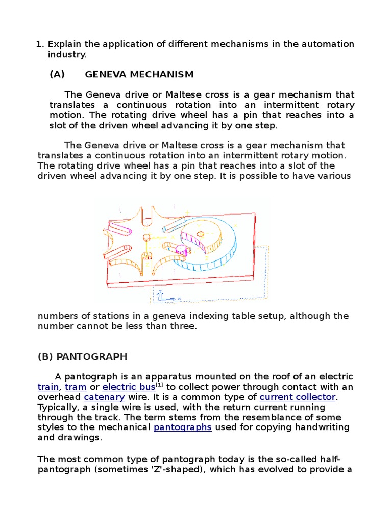 Mechanisms | PDF | Machines | Rail Infrastructure