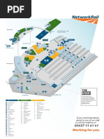 Edinburgh Waverley Station Layout Map | PDF | Transport | Land Transport