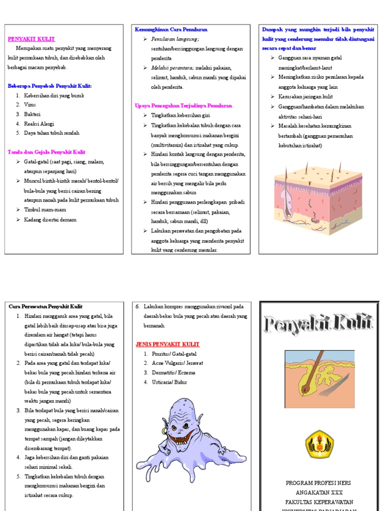 Leaflet Dermatitis | PDF