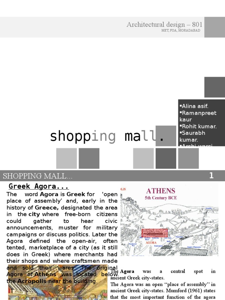 Architectural Design Standards and Guidelines for Shopping Mall ...