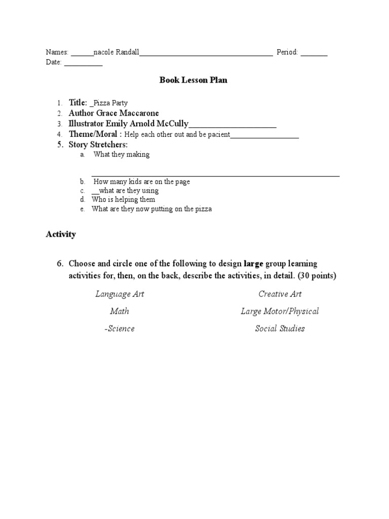 Book Lesson Plan 56 56 | PDF | Career & Growth | Social Science