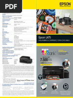 Codigo de Tintas Epson L800 | PDF