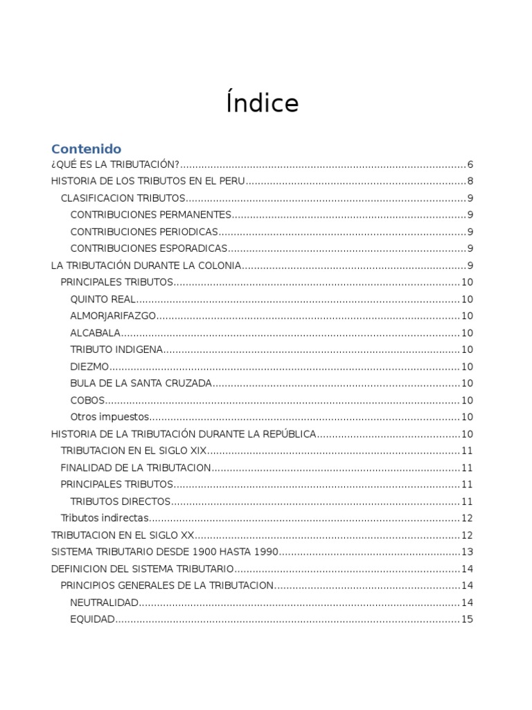 Historia de Los Tributos en El Peru | PDF | Imperio Inca | Impuestos
