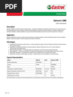 Castrol MHP 153 Data Sheet | PDF | Lubricant | Fuel Oil