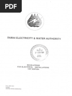 Dewa Regulations For Electrical Installations | PDF | Electrical Wiring ...