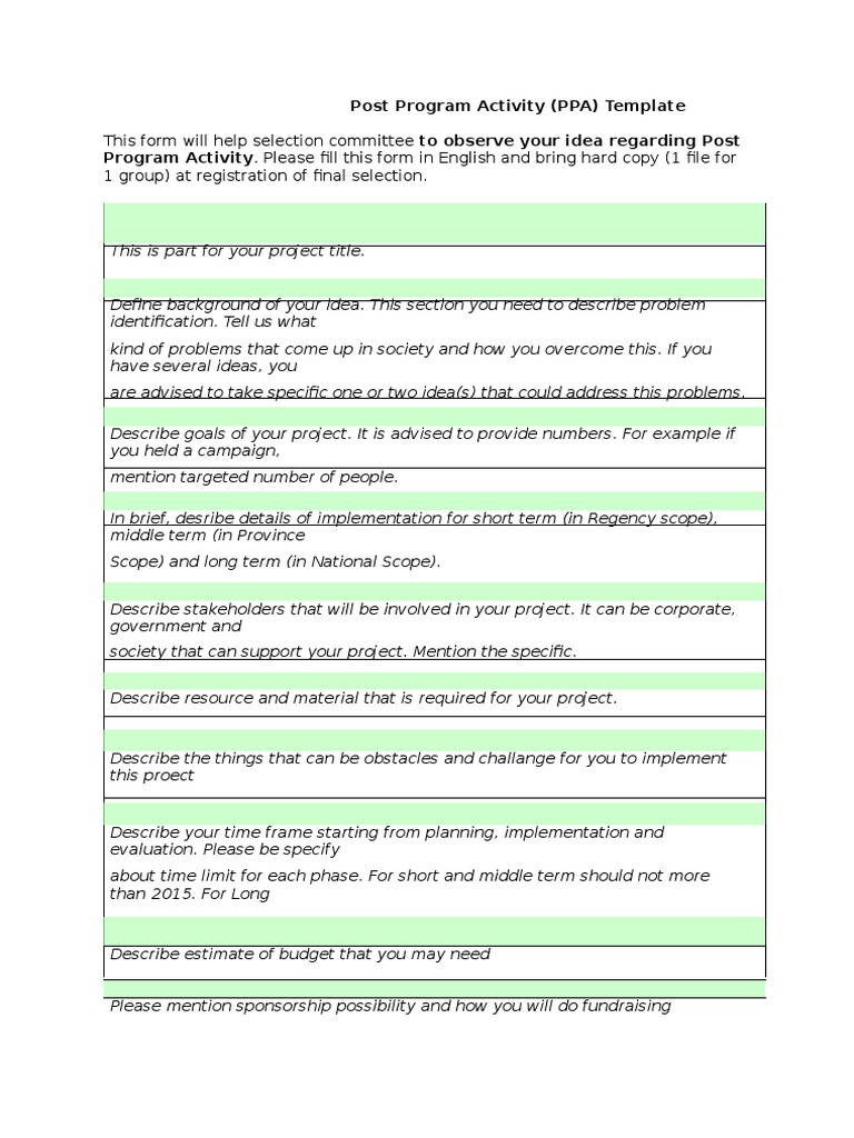 Template PPA | PDF | Business