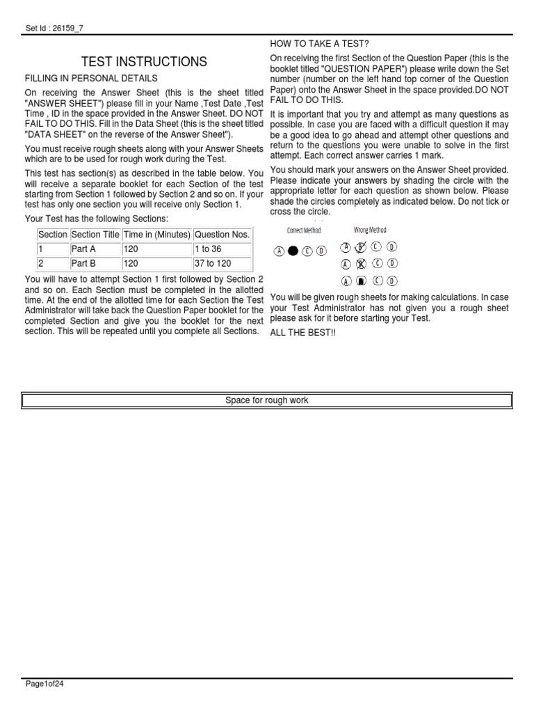 A.En. Exam Paper Set 2 | PDF | Nature