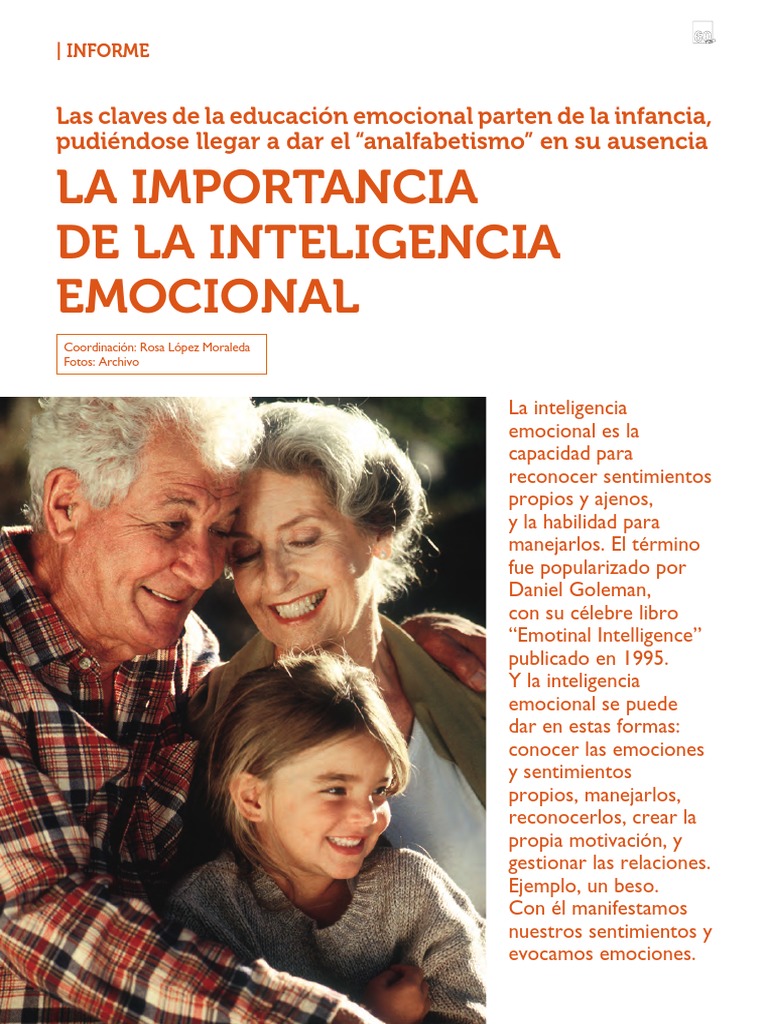 La Importancia De La Inteligencia Emocional Pdf Pdf