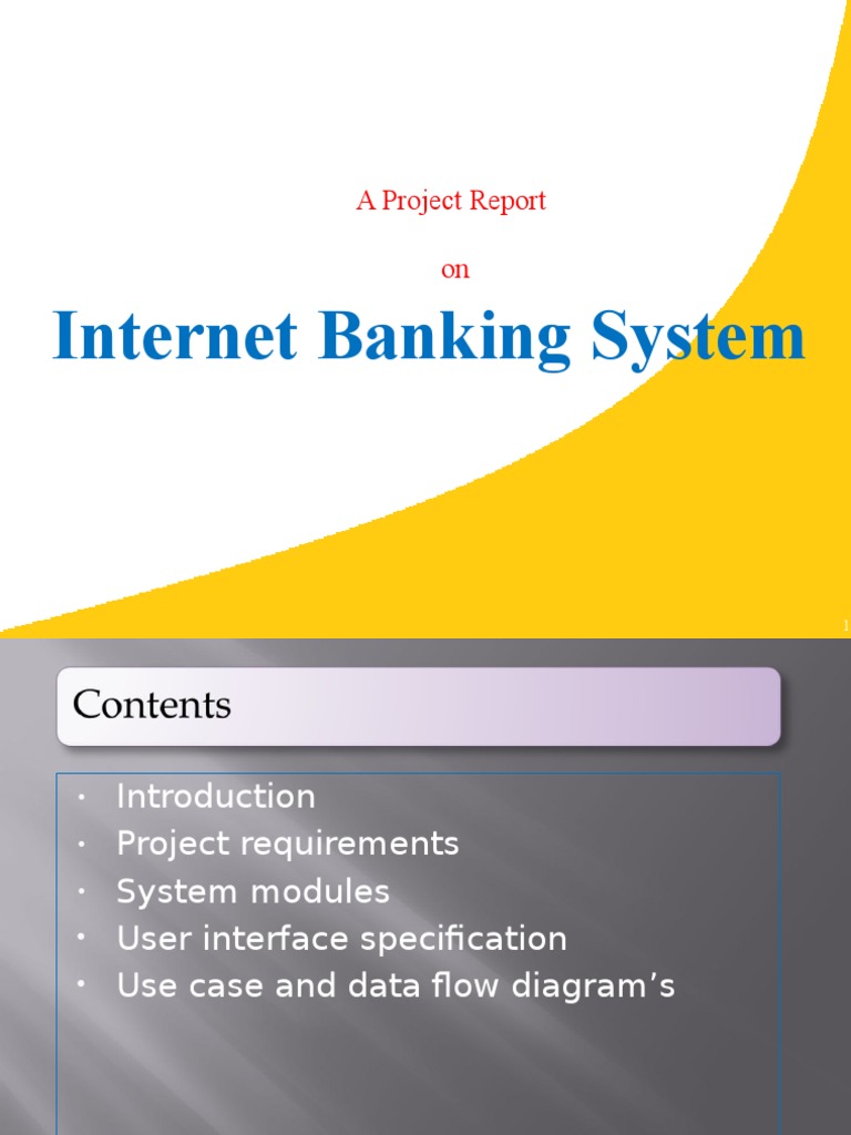 Onlinebanking PPT in Java | PDF | Java Server Pages | Java Servlet