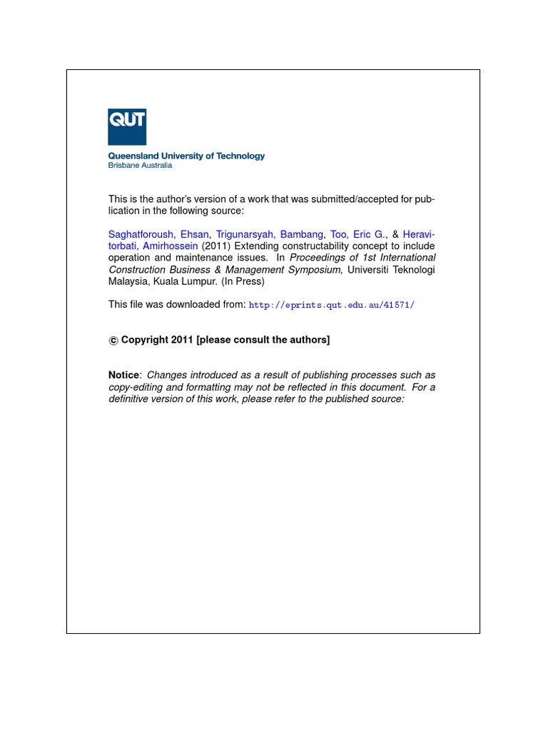 Operation and Maintenance Infrastructure | PDF | Product Lifecycle ...