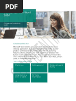 Word 2016: Create & Open Documents Guide | PDF | Microsoft Word ...
