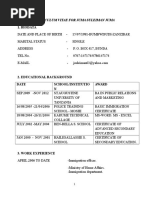 NIDA Application Form 2A Overview | PDF | Identity Document ...