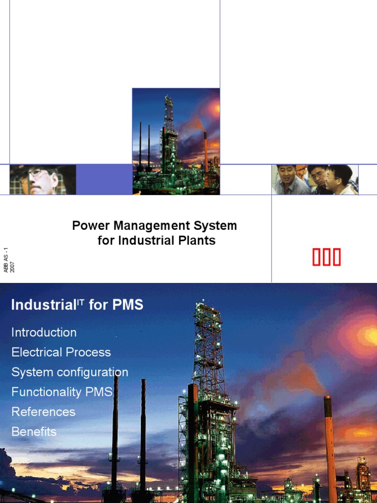 Power Management System.ppt | Electrical Grid | Computer Network
