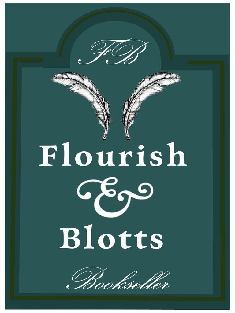 Flourish & Blotts Hanging Sign | PDF