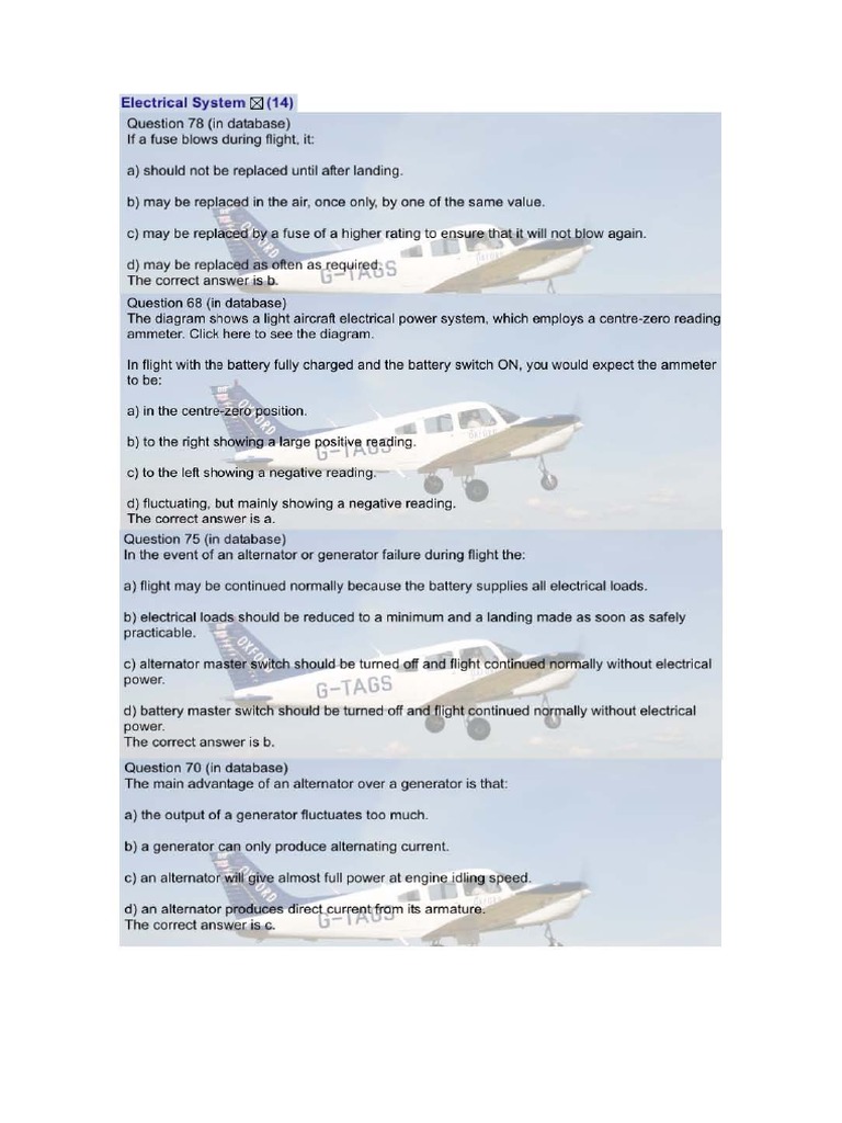 Electrical System OCR | PDF | Battery (Electricity) | Electric Power