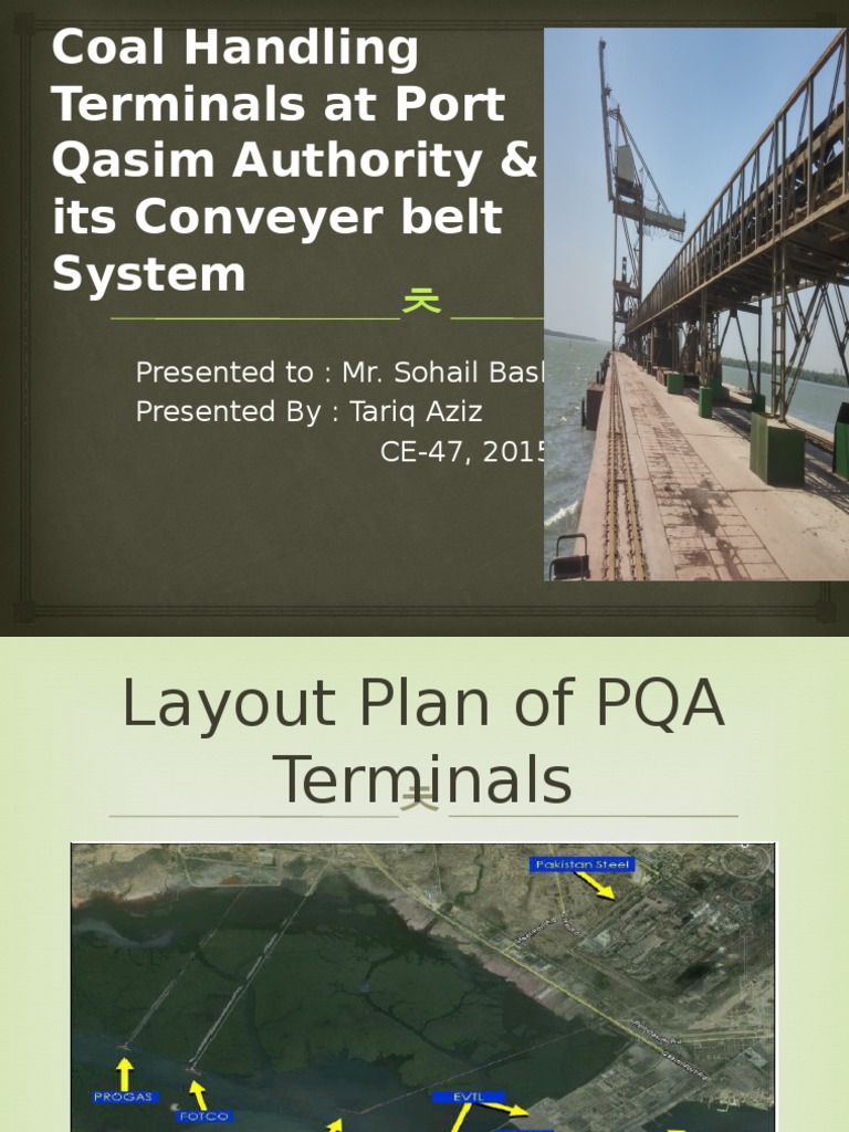Coal Terminal at Port Qasim | PDF | Cargo | Ships