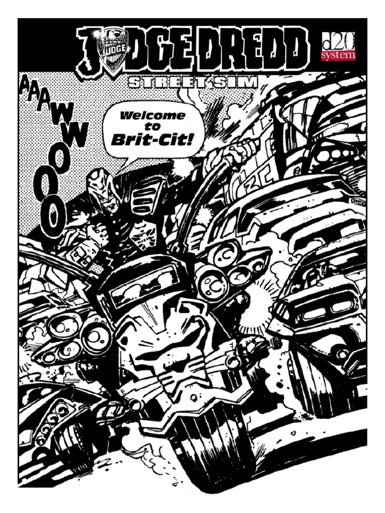 Judge Dredd Street Sim - Welcome To Brit-Cit | PDF | Espionage
