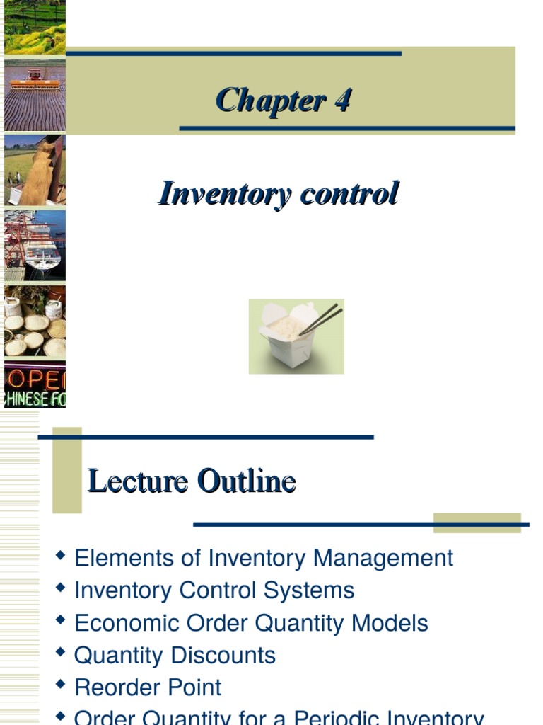 Chap.4 - Inventory Management Edited | PDF | Inventory | Demand