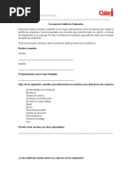 Checklist para Expediente de Empleado | PDF
