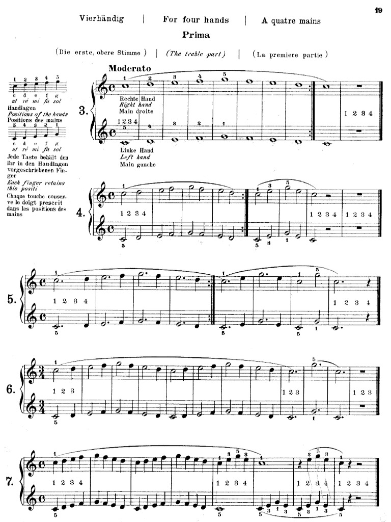 Beyer - Esercizi Per Pianoforte | PDF