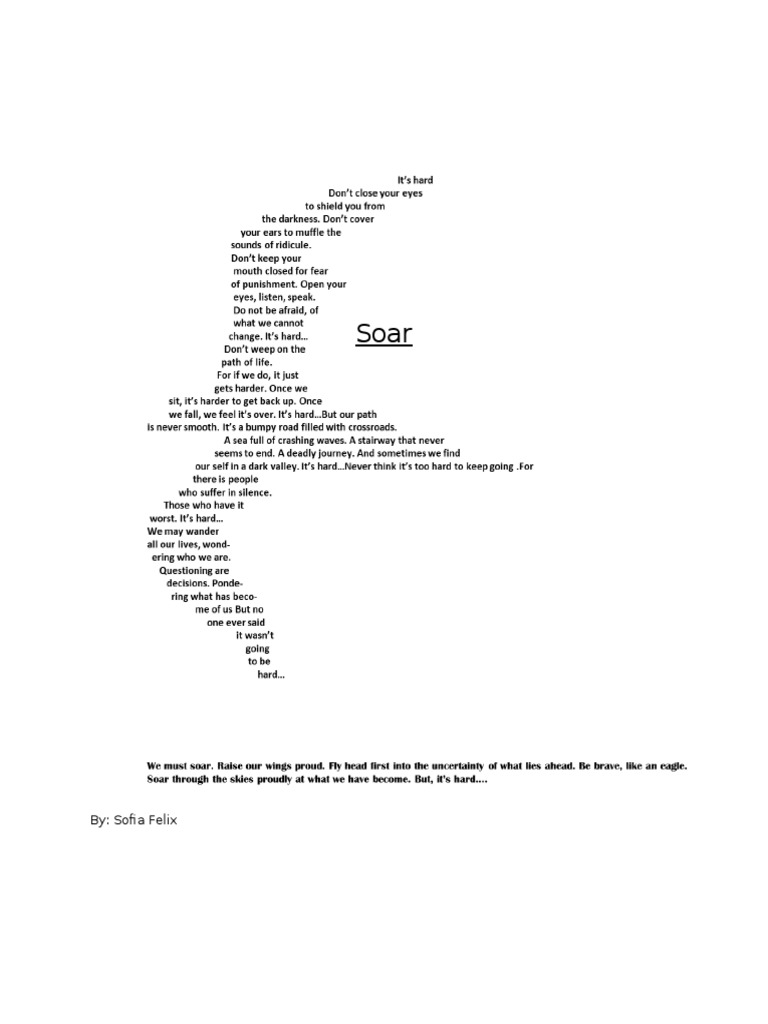 Concreat Poem | PDF | Classics