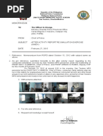 SITREP Template | PDF