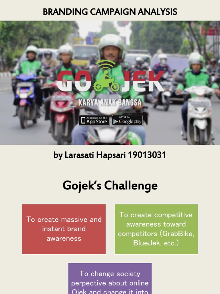 GoJek Campaign | PDF | Brand | Advertising