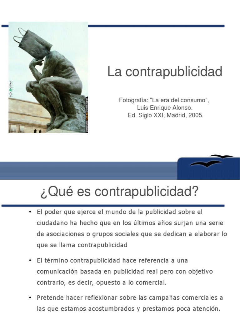 La Contrapublicidad | Publicidad | Marca