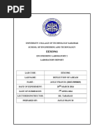Lab Report Experiment Trusses | PDF | Truss | Force