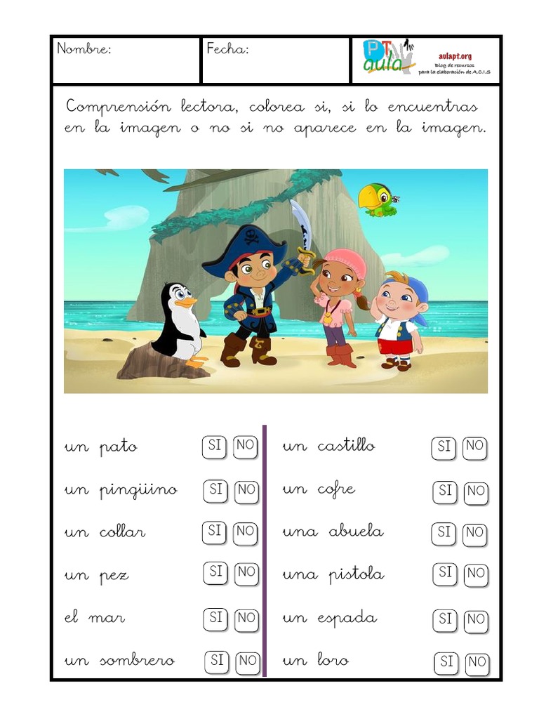 Comprensión Lectora Palabras Jacke Min | PDF