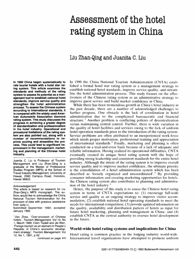 assessment-of-the-hotel-rating-system-in-china-pdf-hotel-tourism