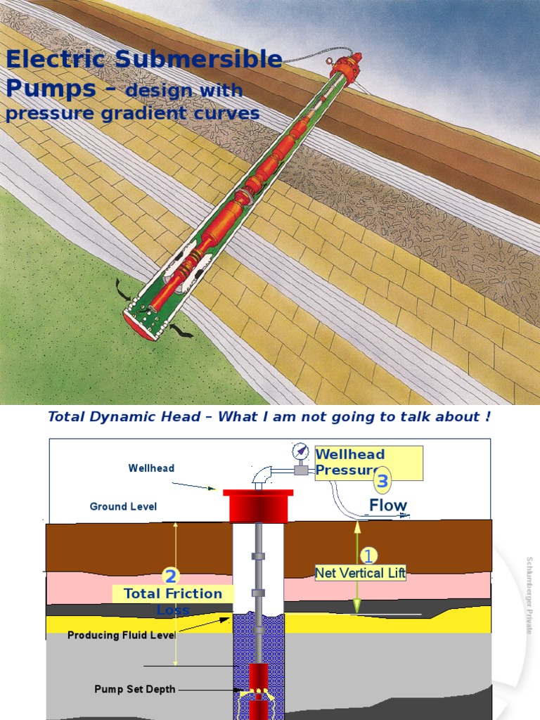 ESP Pump Design and Pressure Analysis | PDF | Pump | Pressure