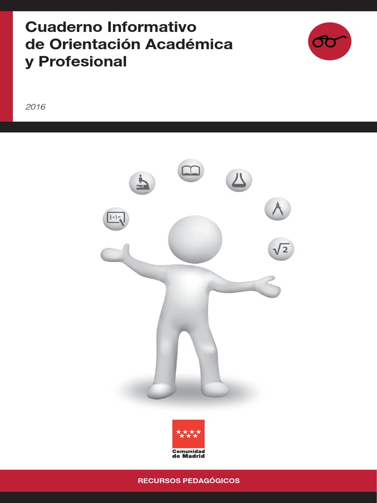 Cuaderno de Orientacion Profesional 2016 | Educación Secundaria | Academia