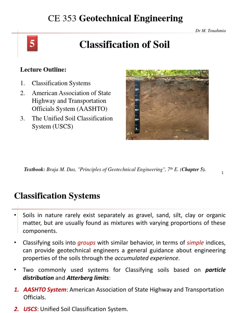 Soil Classification Systems Overview | PDF