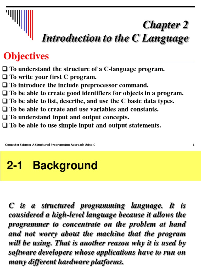 Structure of C | PDF | Data Type | C (Programming Language)