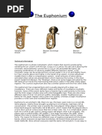 Tuba Range and Effective Playing Areas | PDF | Tuba | Music Theory