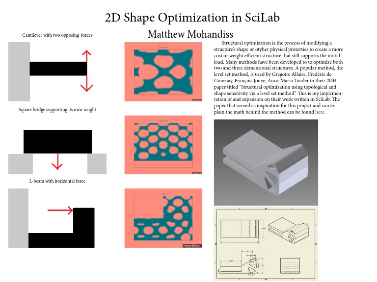 Structural Optimization in SciLab | PDF