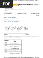 Unc Unf Metric Thread Chart Northwest Fastener | PDF | Screw | Metalworking