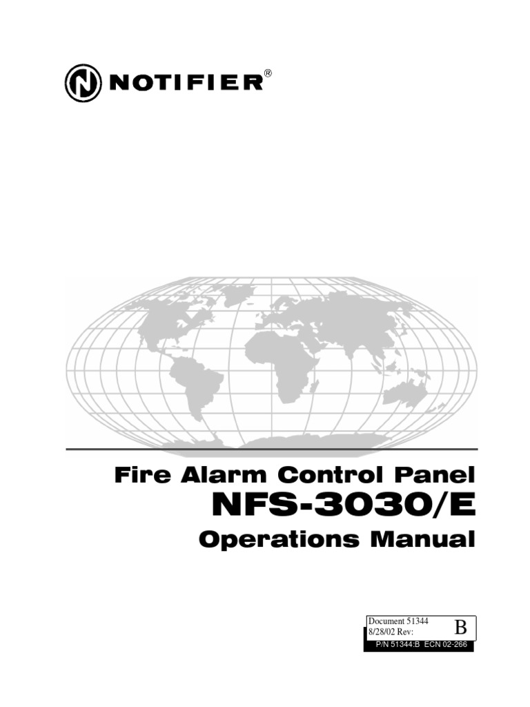 NFS-3030 Operations Manual | PDF | Security Alarm | Electromagnetic ...