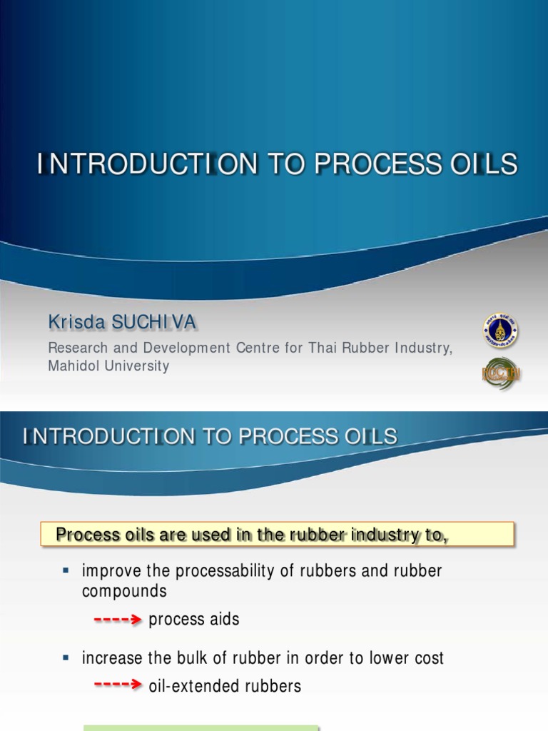 Introduction To Process Oils | PDF | Polycyclic Aromatic Hydrocarbon ...