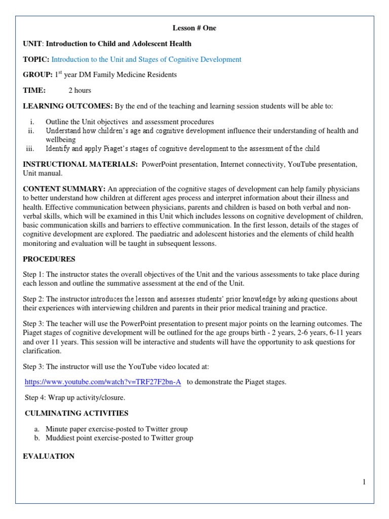 Four Detailed Lesson Plans Final | PDF | Educational Assessment ...