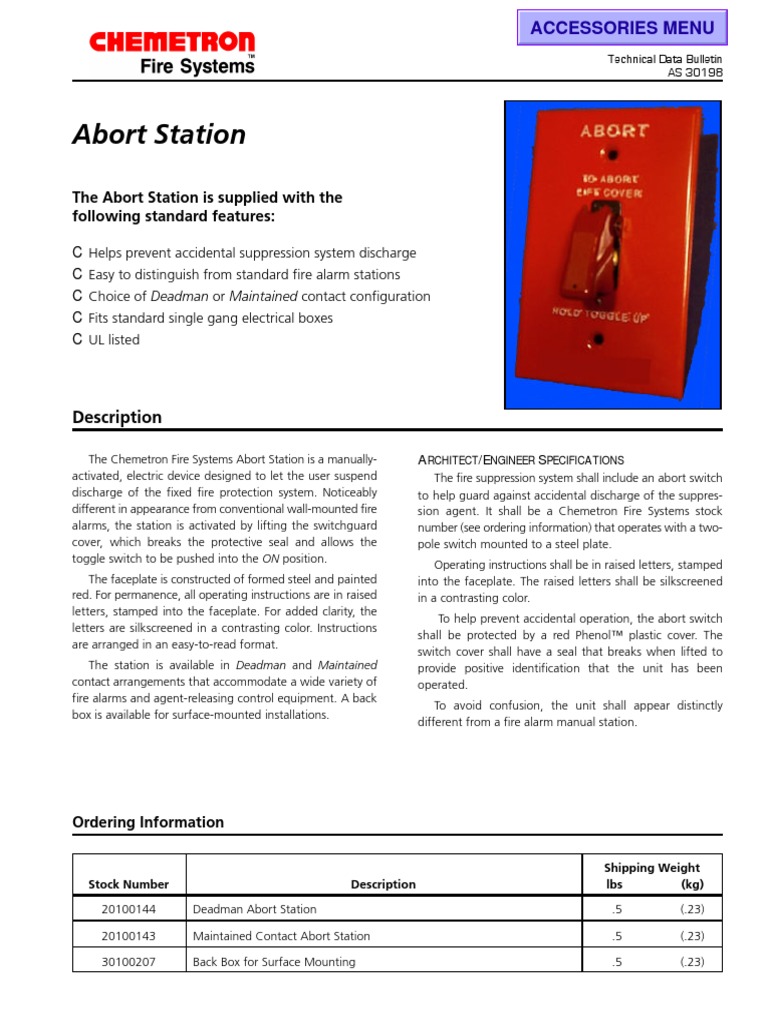 Abort Station | Seal (Emblem) | Switch